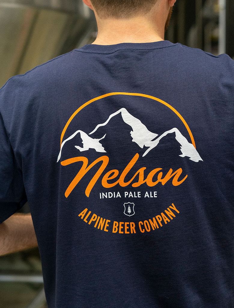 Nelson IPA Tee Navy – Alpine Beer Company